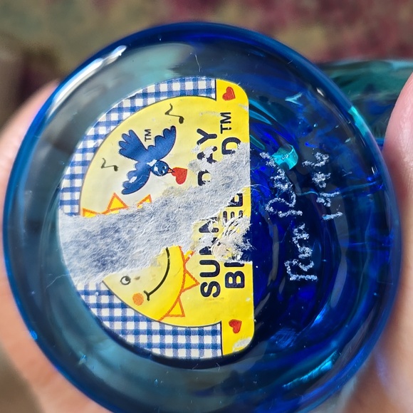 Sunny Day | Accents | Big Small Vintage Sunny Day Set Of Bluebird Glass ...